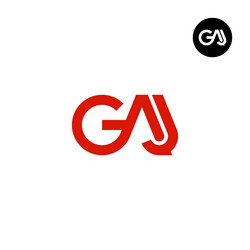 Letter vgr monogram logo design Royalty Free Vector Image