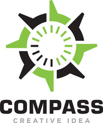 Abstract Compass Logo Vector Images (over 6,100)