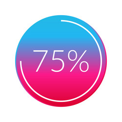 75 Percent Chart Vector Images (over 190)