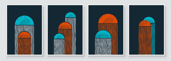 Modern abstract number colorful 10 Royalty Free Vector Image