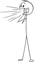Screaming Stickman