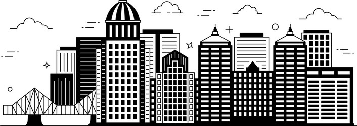 Usa akron perkins stone mansion travel Royalty Free Vector