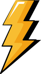 Power ray pop art flat style Royalty Free Vector Image