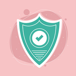 Check mark lights Royalty Free Vector Image - VectorStock