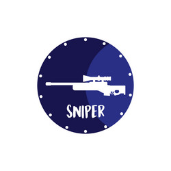 Sniper icon Royalty Free Vector Image - VectorStock