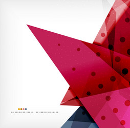 Abstract sharp angles background Royalty Free Vector Image