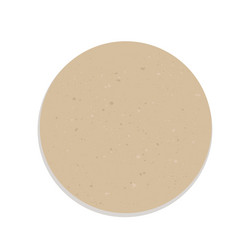 Round vintage brown paper note recycled memo Vector Image