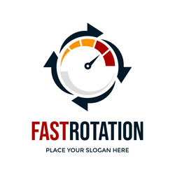 Fast location logo Royalty Free Vector Image - VectorStock