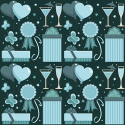 Party pattern Royalty Free Vector Image - VectorStock