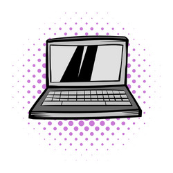 Laptop Comics Vector Images (over 3,200)