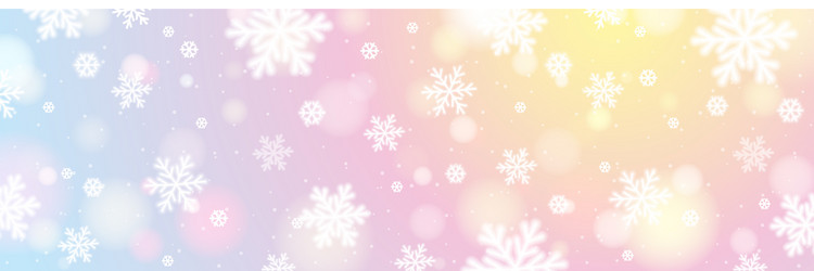 Light pink christmas banner with forest Royalty Free Vector