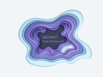 Detective book papercut design with investigator Vector Image