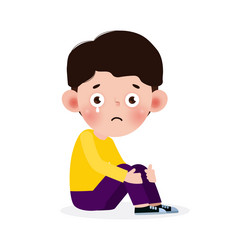 Lonely Child Vector Images (over 1,200)