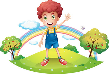 Rainbow Boy Vector Images (over 7,400)
