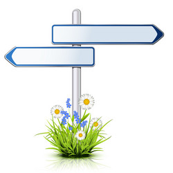 Road Sign Boards Clipart Of Flowers