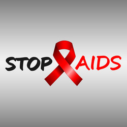 Poster Stop Aids Vector Images (over 730)