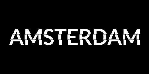 Amsterdam typography text holland Royalty Free Vector Image