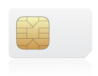 Sim card icon Royalty Free Vector Image - VectorStock
