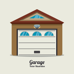 Garage Doors Vintage Vector Images (over 340)
