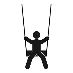 Swing icon Royalty Free Vector Image - VectorStock