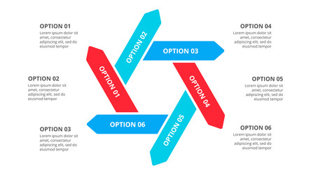 Military concept for infographic with 6 steps Vector Image