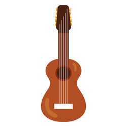 Chile charango old man Royalty Free Vector Image