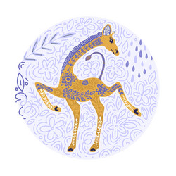 Giraffe Dancing Vector Images (over 110)