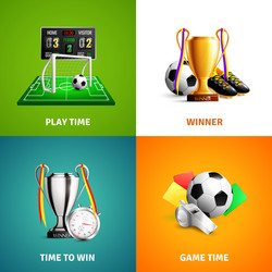 Football boot logo designs concept iconic soccer Vector Image