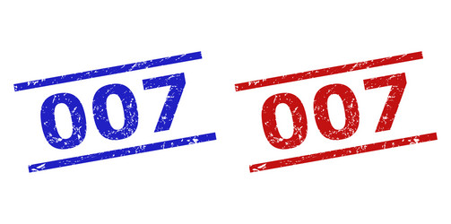 007 seal with corroded surface and double parallel