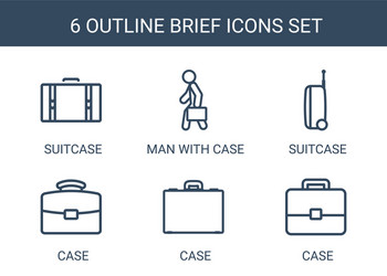Brief icons Royalty Free Vector Image - VectorStock