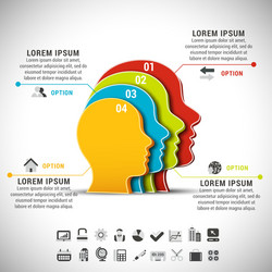 Functional areas human brain diagram Royalty Free Vector