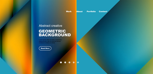 Dynamic triangle composition abstract background Vector Image