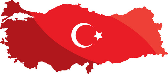 Turkey Map Flag Vector Images (over 1,700)