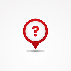 Cartoon perfume with question mark Royalty Free Vector Image