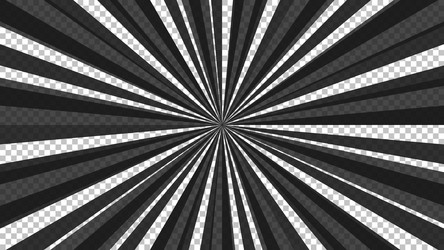 Black comic book transparent background Royalty Free Vector