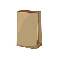Shop paper bag cartoon Royalty Free Vector Image