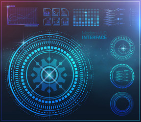 Hud Infographic Panels Vector Images (over 1,600)