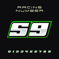 Number 59 Vector Images (over 400)
