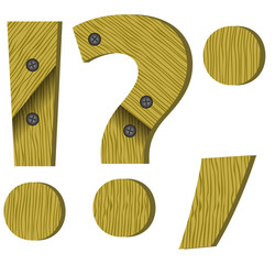 Cartoon eyeball with question mark Royalty Free Vector Image