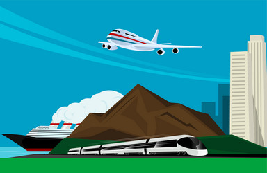 Plane and Train Vector Images (over 16,000)