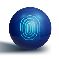 Thumbprint Blue Fingerprint Vector Images (over 710)