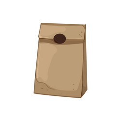 Shop paper bag cartoon Royalty Free Vector Image