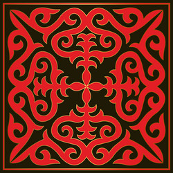 Bashkir Ornament Vector Images (91)