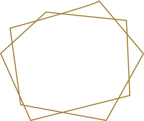 Rectangle lined frame Royalty Free Vector Image