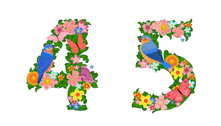 Fancy Numbers Vector Images (over 1,600)