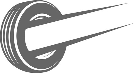 Tire logo icon design template Royalty Free Vector Image