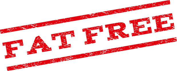 Fat free watermark stamp Royalty Free Vector Image