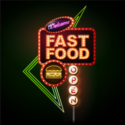 Food Neon Sign Vector Images (over 21,000)