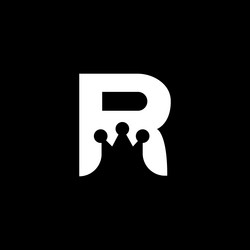Letter R with Crown Vector Images (over 1,200)