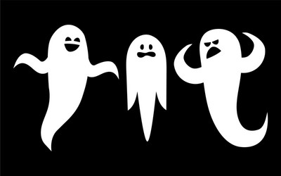 Cute ghosts Royalty Free Vector Image - VectorStock
